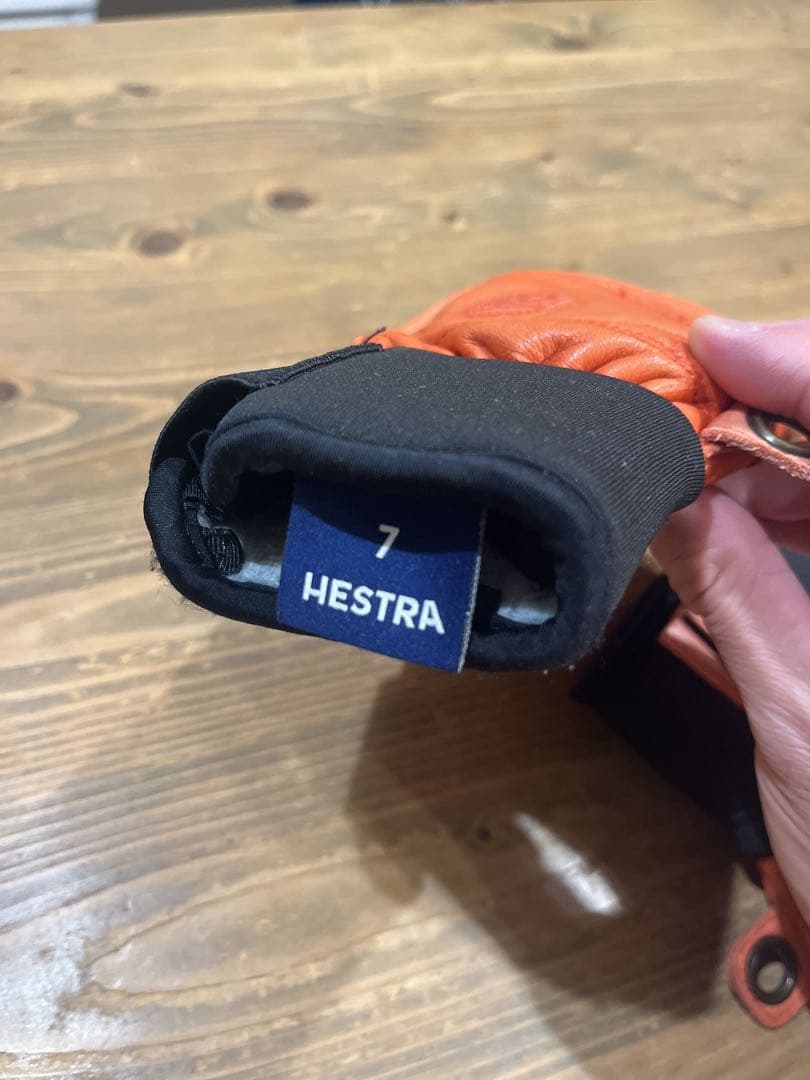 ⭐️美品⭐️HESTRA ヘストラ スキー スノーボード レザー ミトン グローブ
