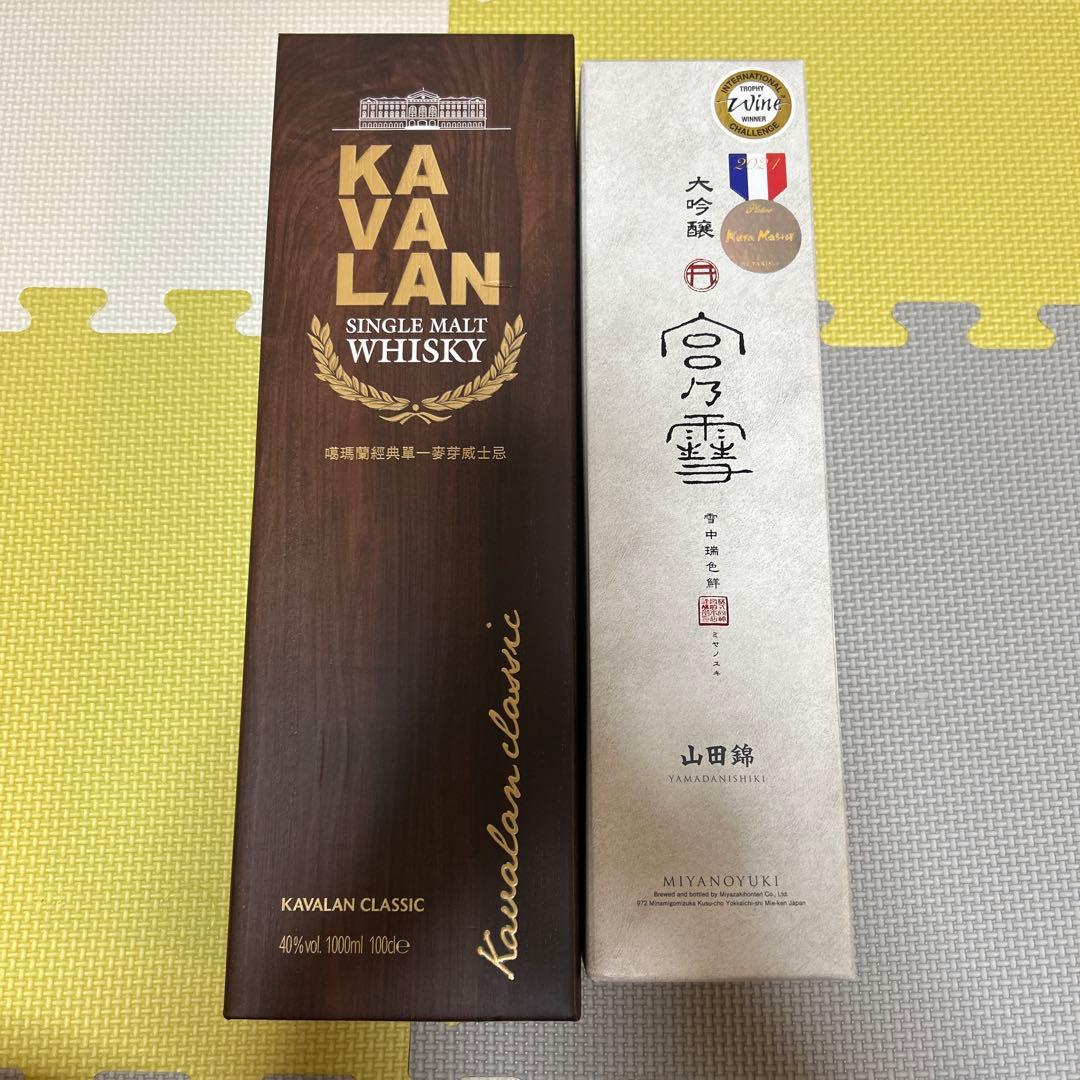 KAVALAN カバランウイスキークラシック　1,000ml 日本酒オマケ付き
