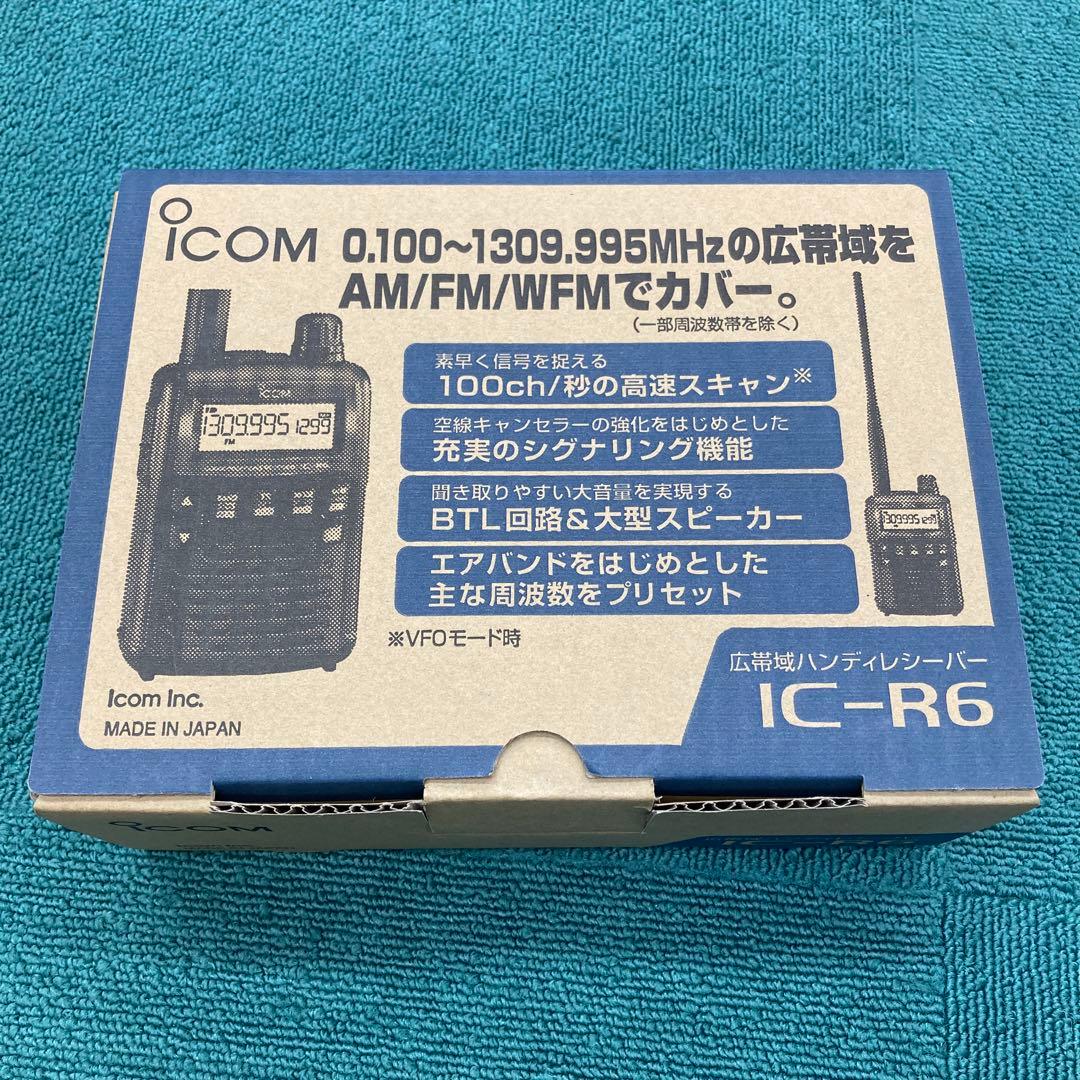 ICOM IC-R6 受信機　新品　未開封