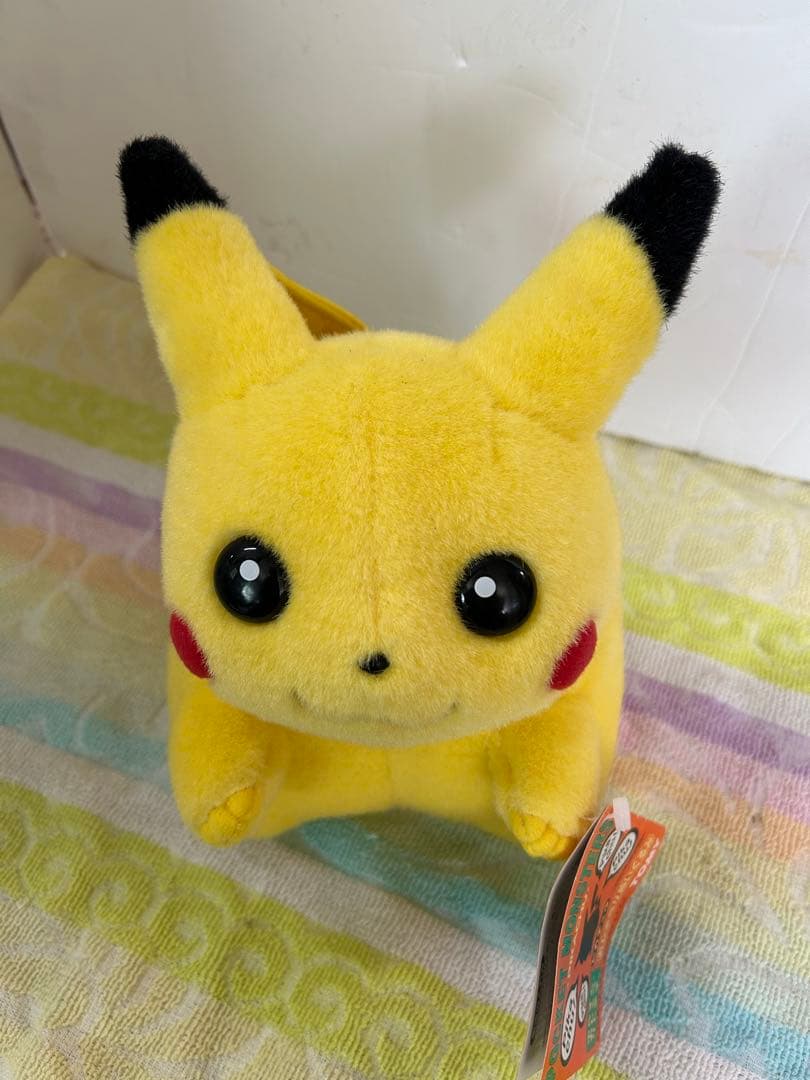 ピカチュウ ぬいぐるみ TOMY ポケットモンスター 初代 トミー　ポケモン