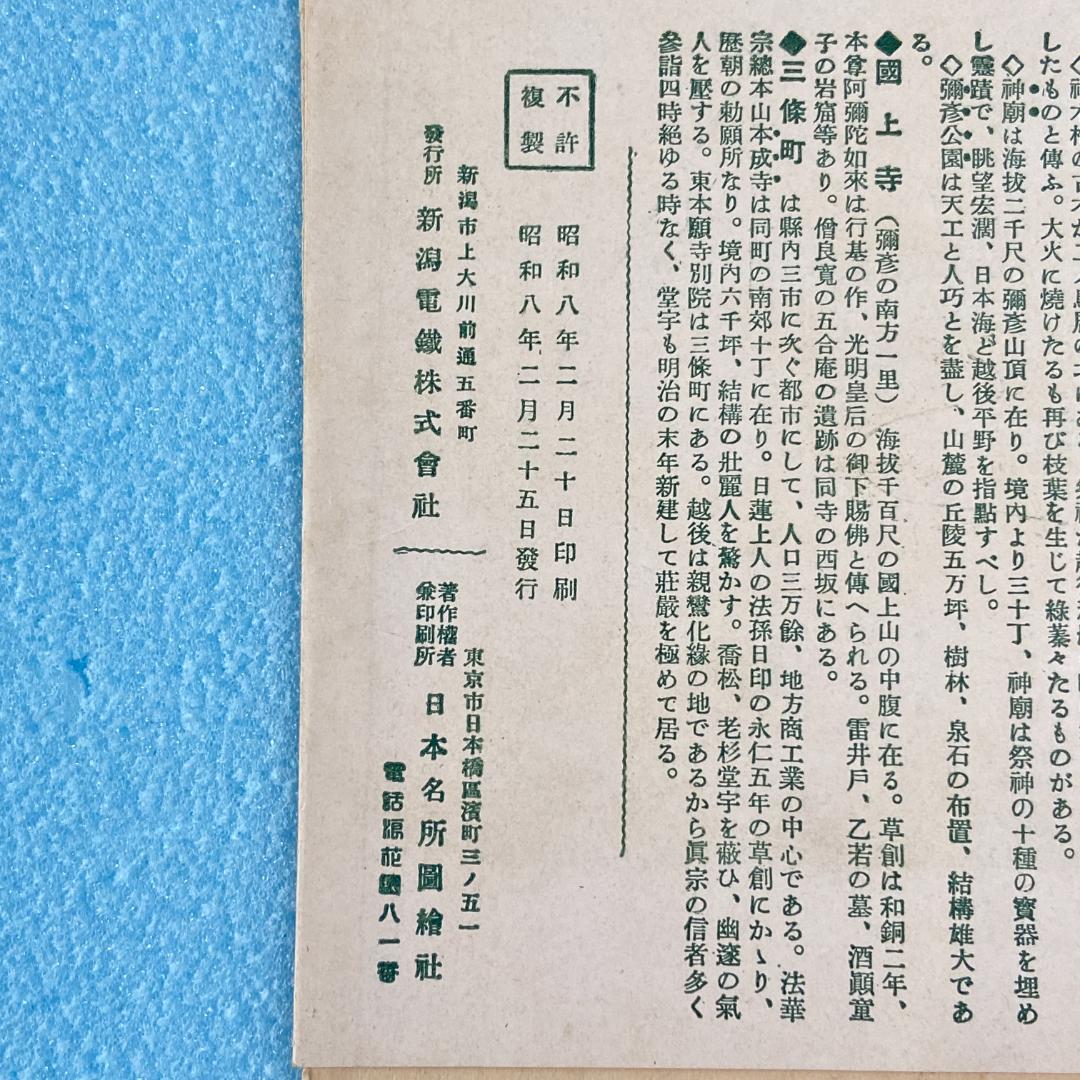 処分 貴重 新潟周辺 新潟電鐵 路線図 名所案内 金子高光 鳥瞰図 昭和8年