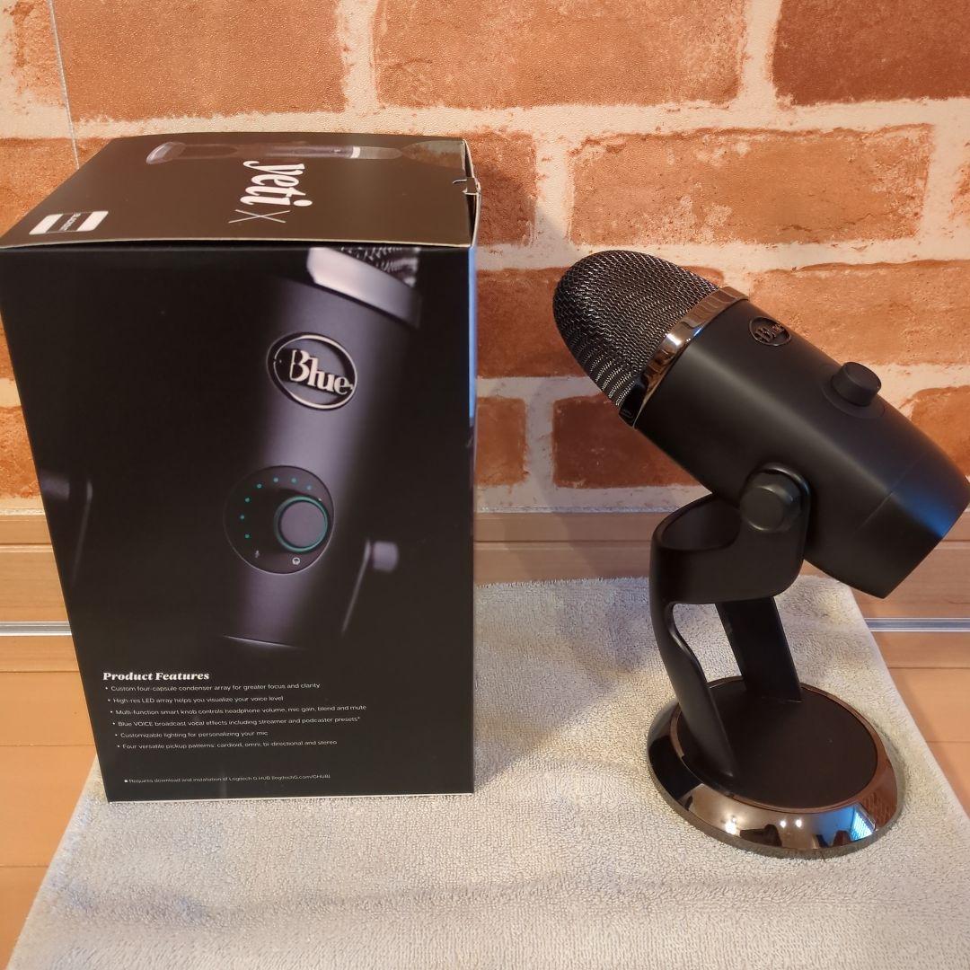 Blue Yeti X コンデンサーマイク（USB欠品）