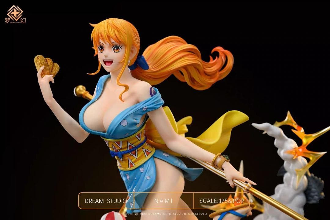 ONE PIECE ナミ（NAMI） 樹脂 1/5 彫刻 フィギュア