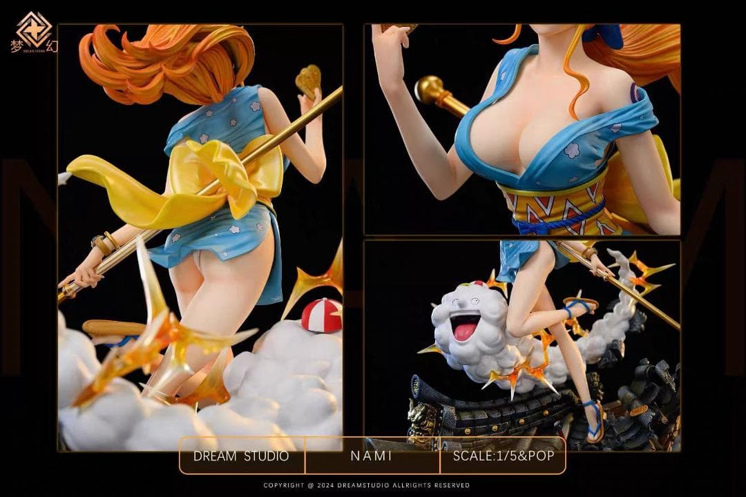 ONE PIECE ナミ（NAMI） 樹脂 1/5 彫刻 フィギュア