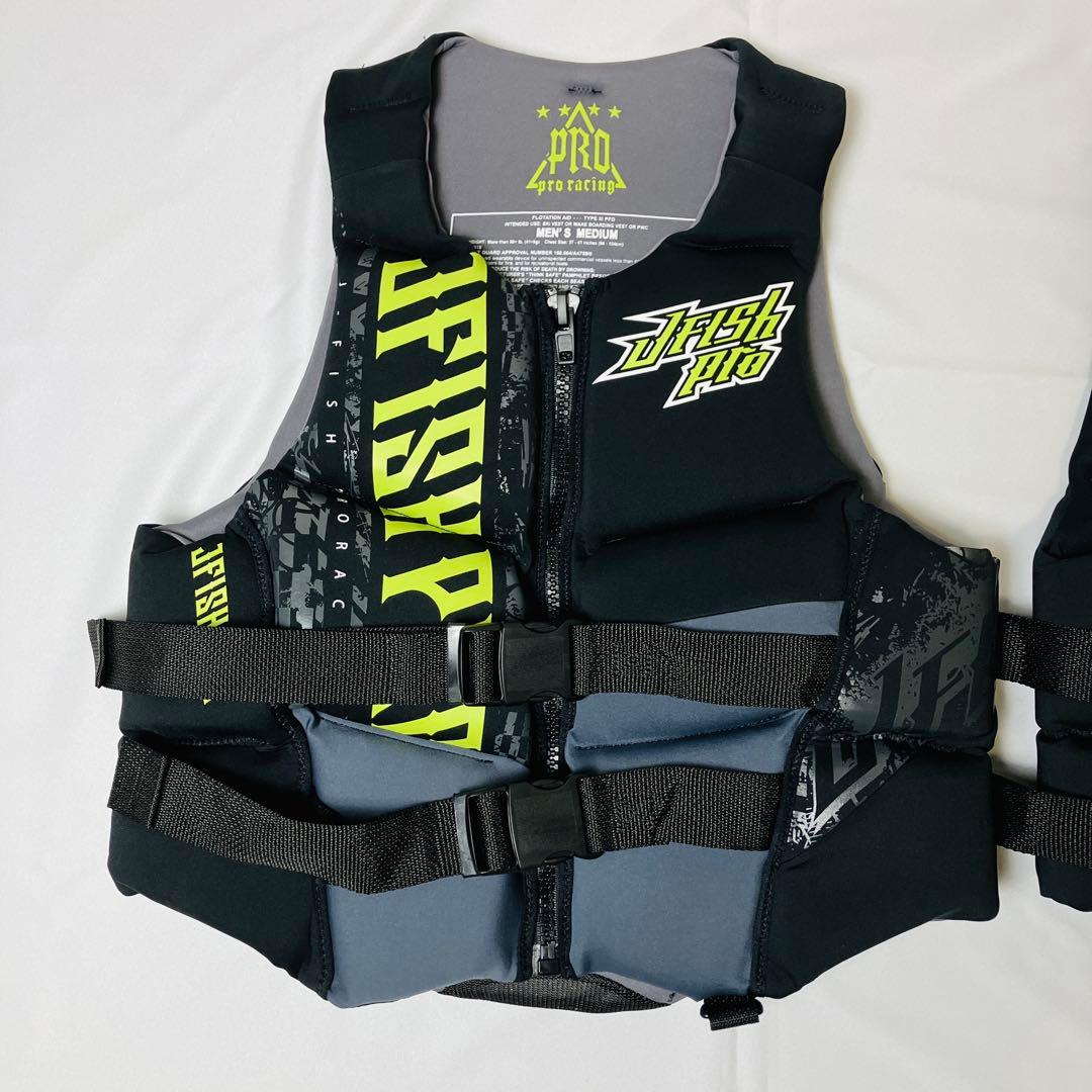 新品　J-FISH PRO NEO VEST M S ライフジャケット　２点