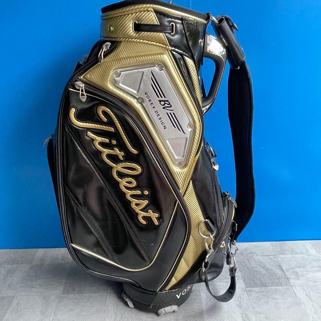 Titleistゴルフバッグ　タイトリストキャリーバッグ　フードあり