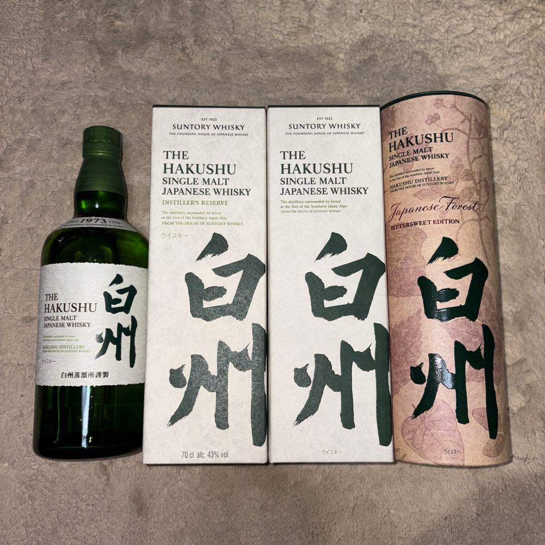 Suntory The Hakushu 4本