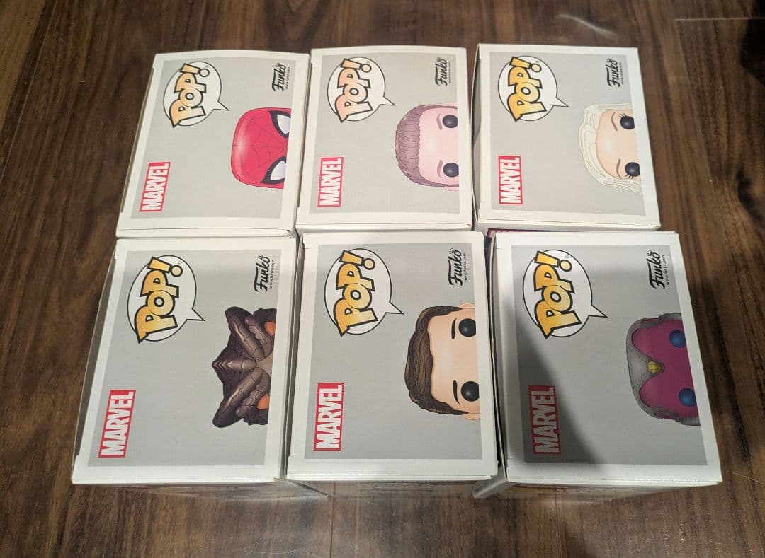 funko pop マーベル アベンジャーズ ６点セット
