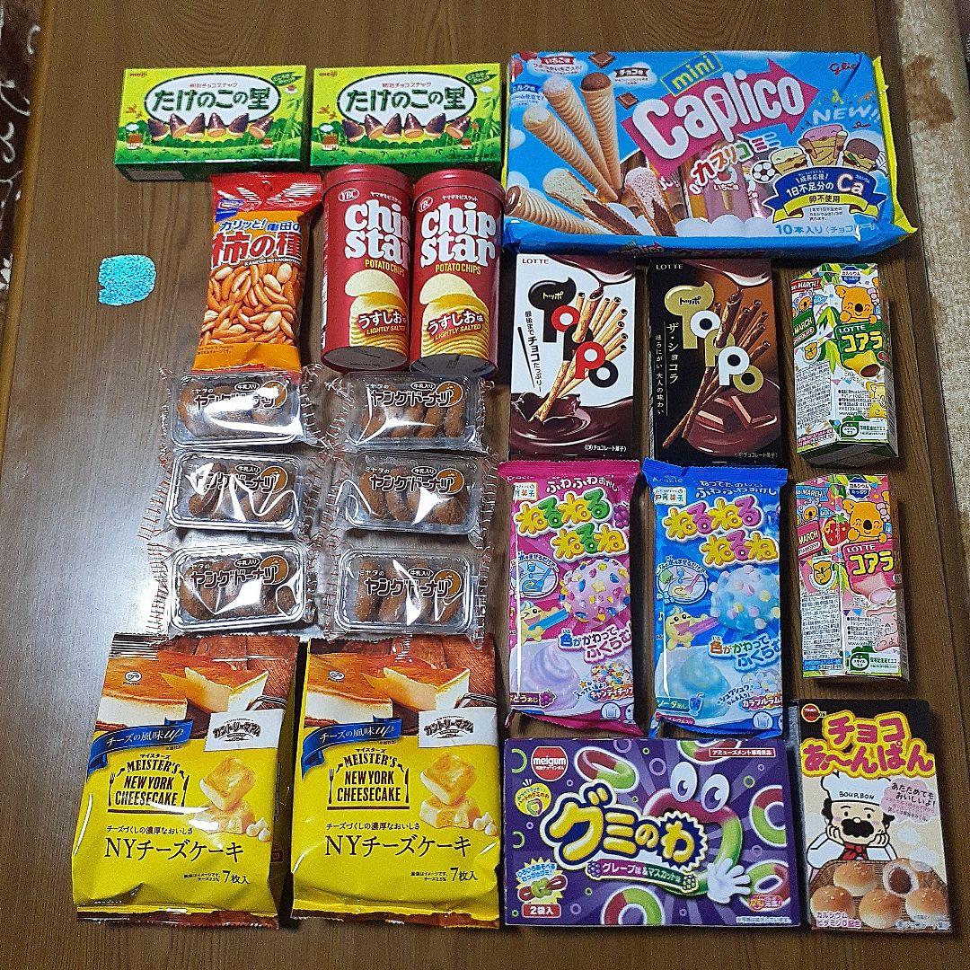 スープはるさめ、スープパスタ 計54個+お菓子詰め合わせQ