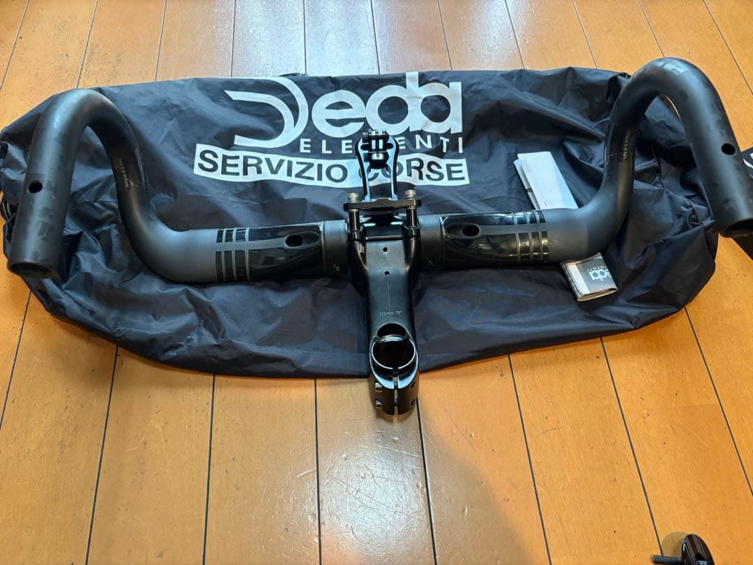 DEDA vinci ドロップハンドル ステム400mm110mm デダ