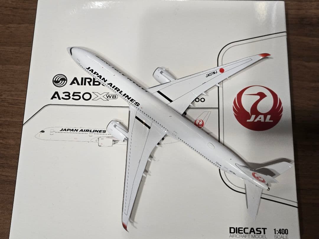 航空機・ヘリコプター JAL A350-1000 JA01WJ 1/400 JC Wings