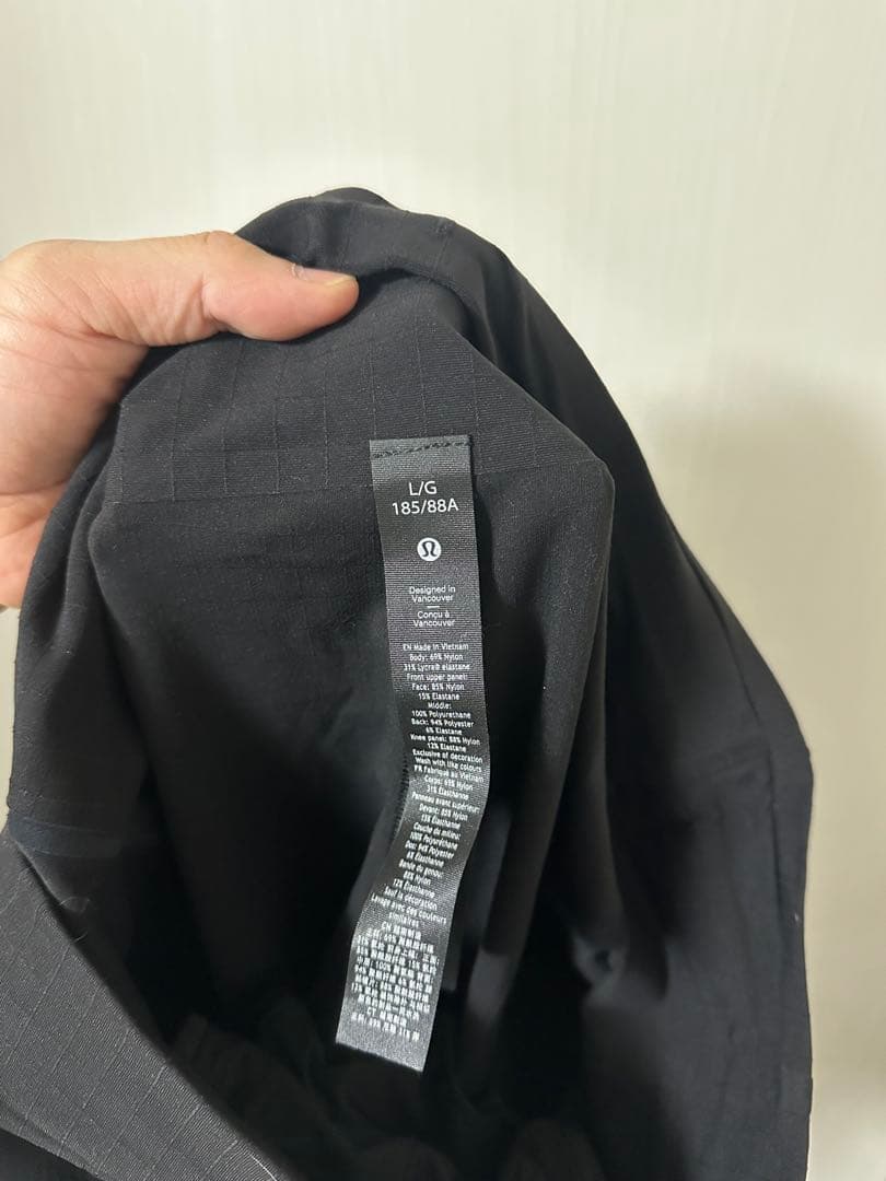 新品 Lululemon ブラックレギンス ポケット付き