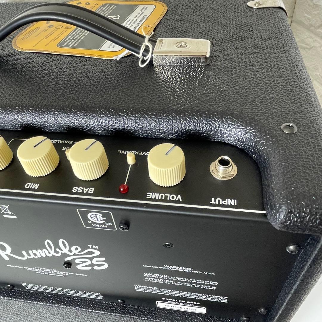 【1ヶ月保証付き】Fender Rumble 25 ベース用アンプ