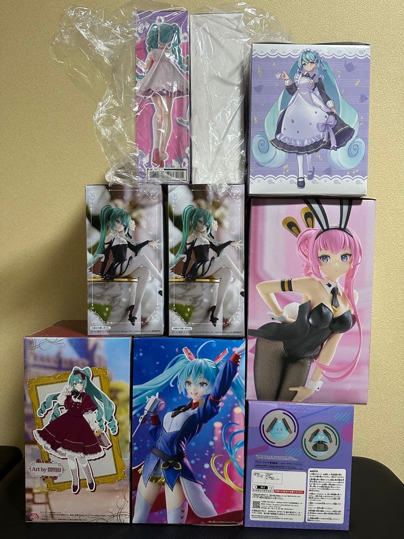 初音ミクフィギュア＋その他　9個【タイクレ限定有り】まとめ売り　美少女　巡音ルカ