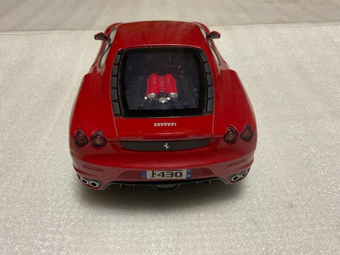 フェラーリ・F430／SILVERLIT製ディスプレーカー。中国製。【不稼働品】