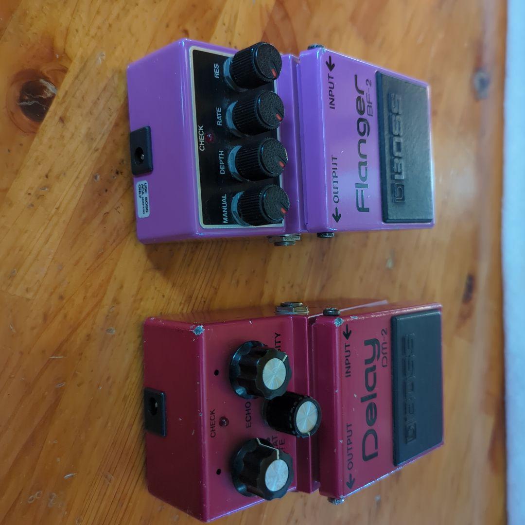 最終値下げ　BOSS DM−2 Delay／ BF−2 Flanger