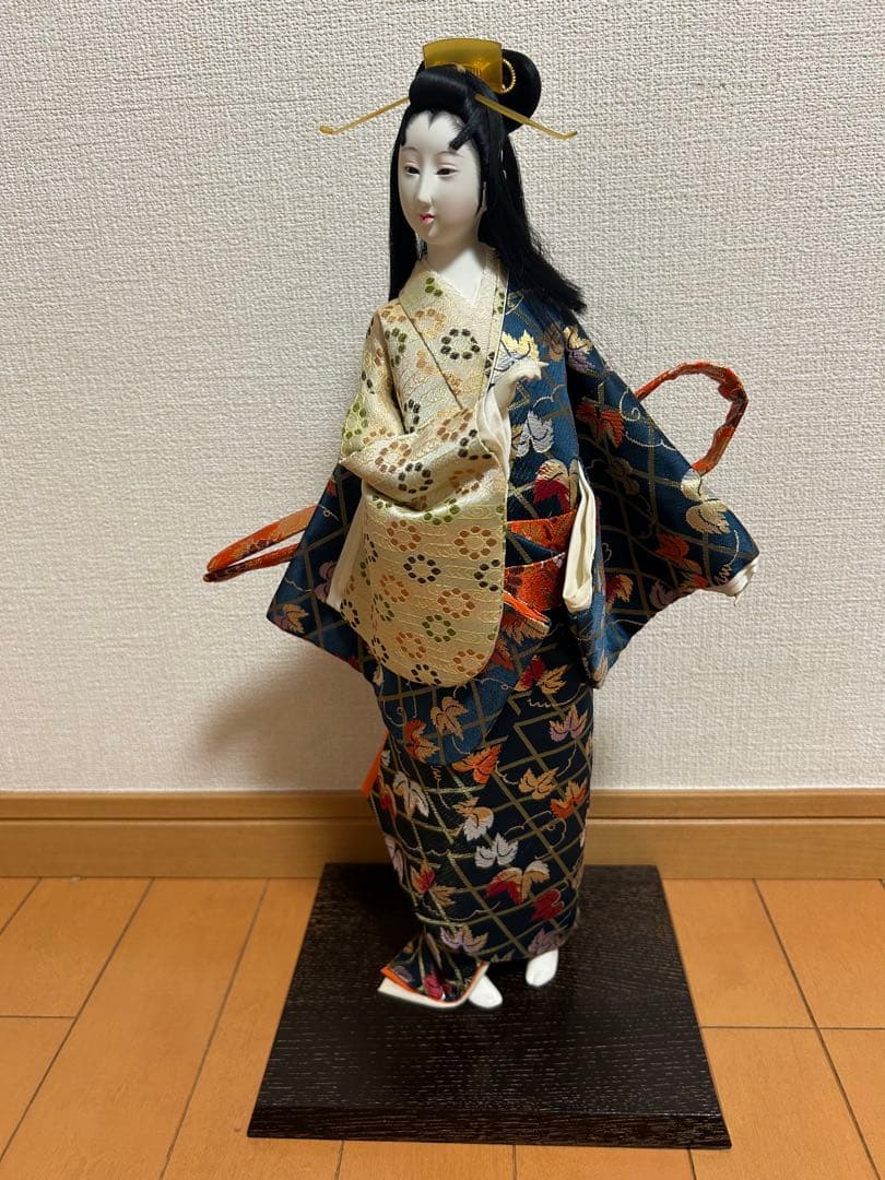 Vintage Kimono Doll 日本人形 着物 立ち姿