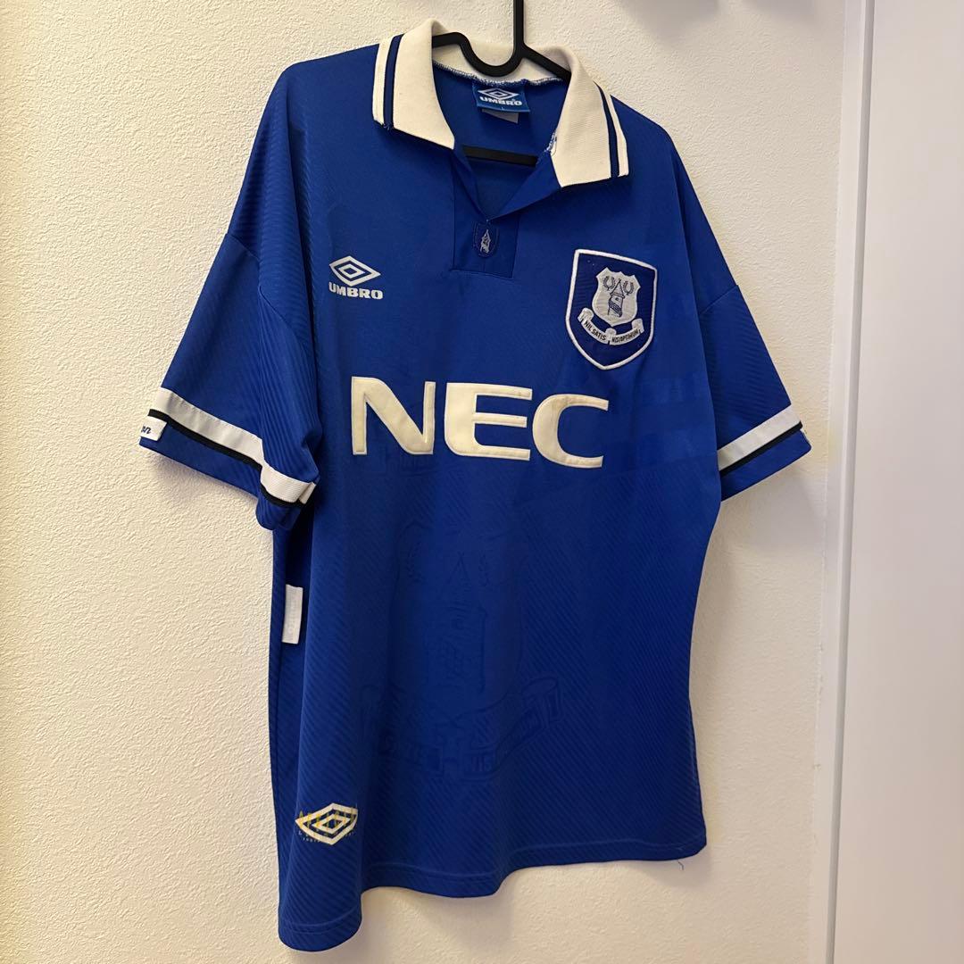 正規品 エヴァートン 90s UMBRO ユニフォーム L