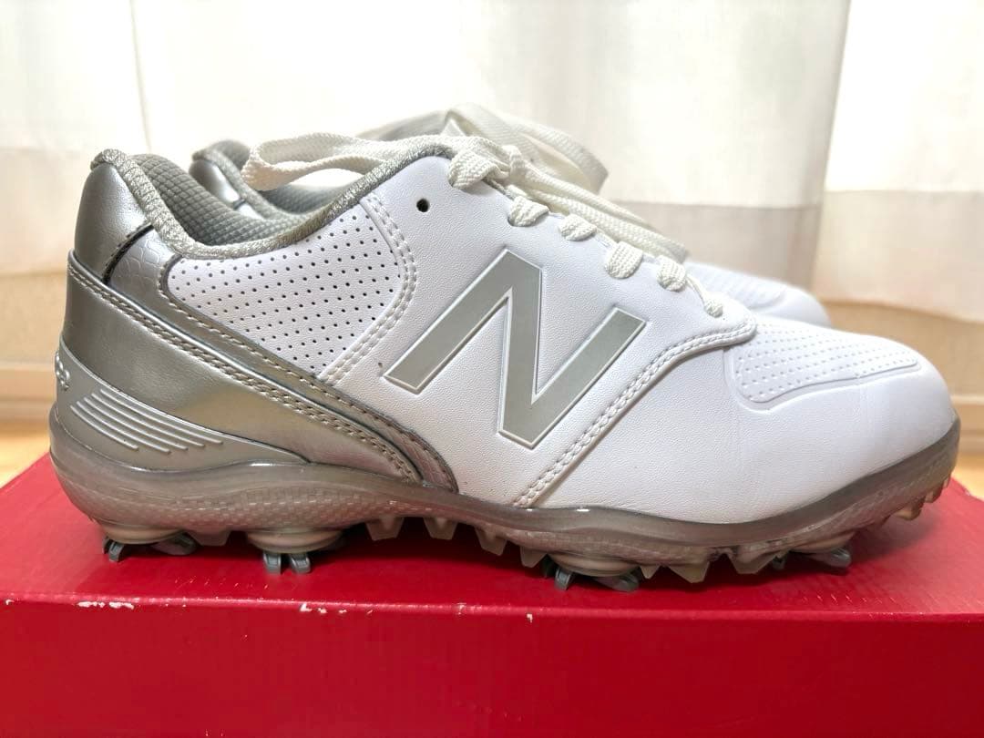 New Balance ゴルフシューズ WG996WS ホワイト 24.5