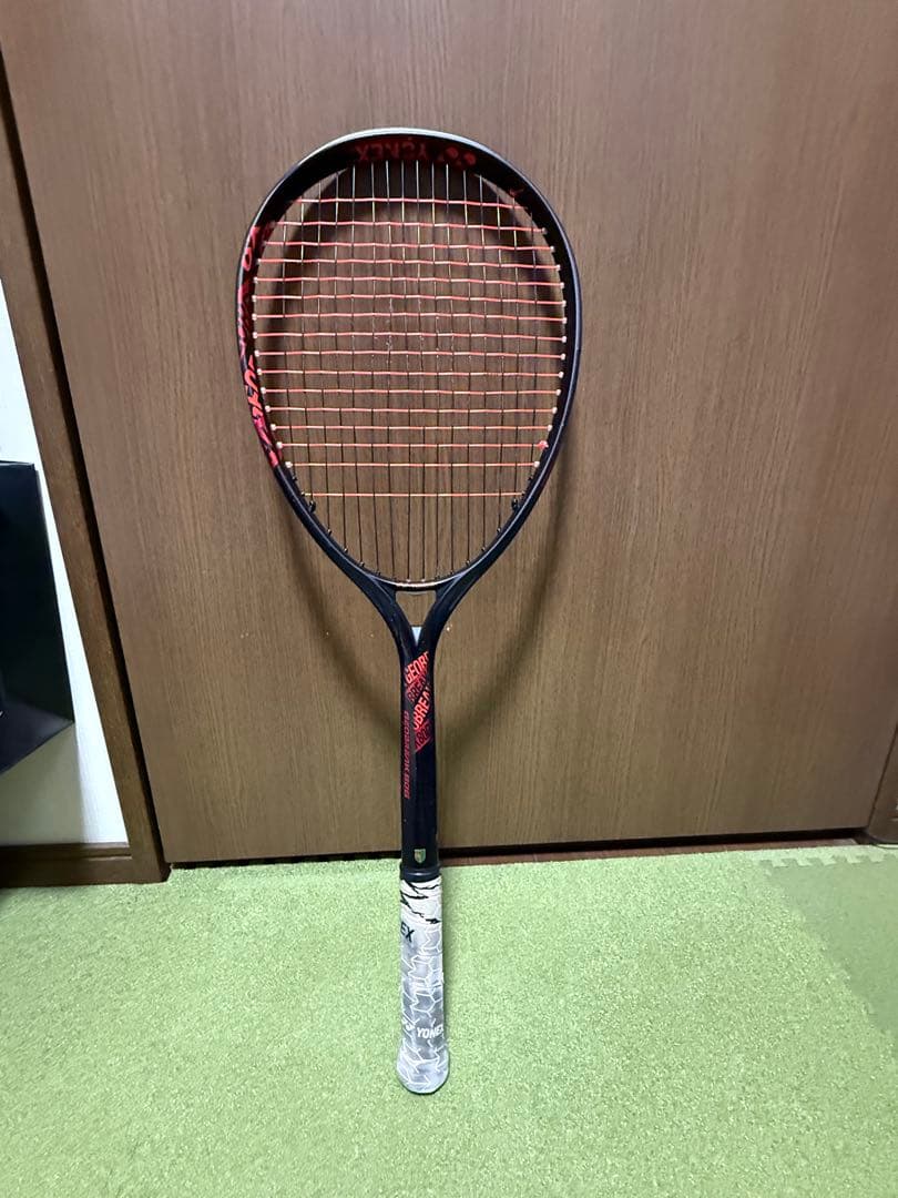 ジオブレイク80g YONEX 軟式用 黒/赤
