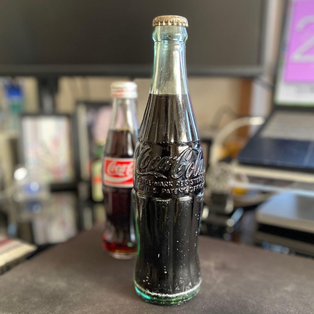 【未開封】コカコーラ 1956年 米国製 ヴィンテージボトル Coca-Cola