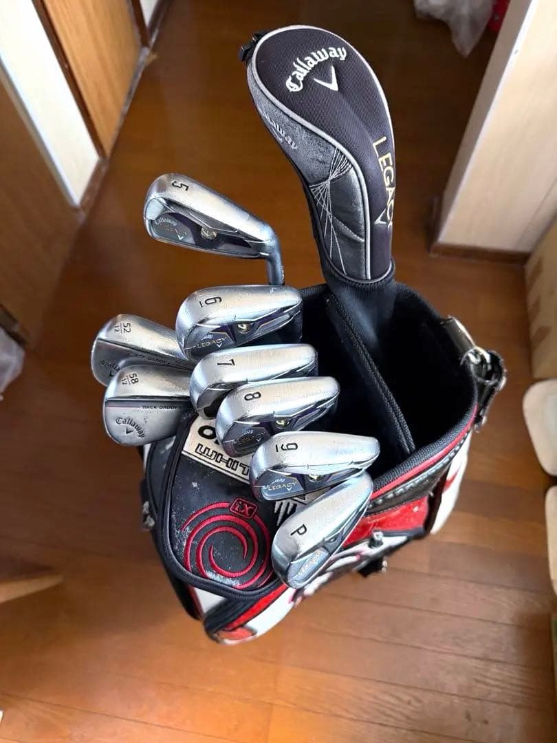 Callaway LEGACY アイアンセット6本ウエッジ2本メンズクラブセット