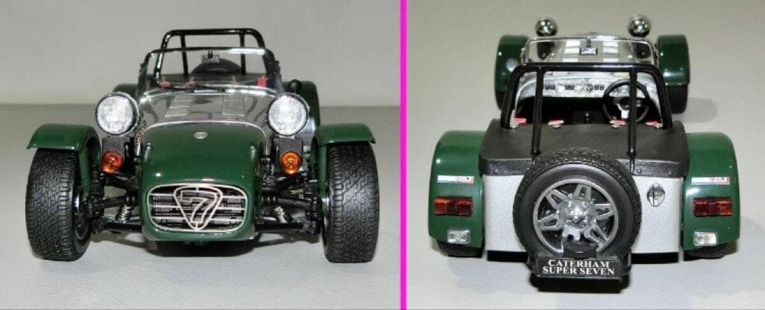 京商 1/18CATERHAM SUPER SEVEN CYCLE FENDER