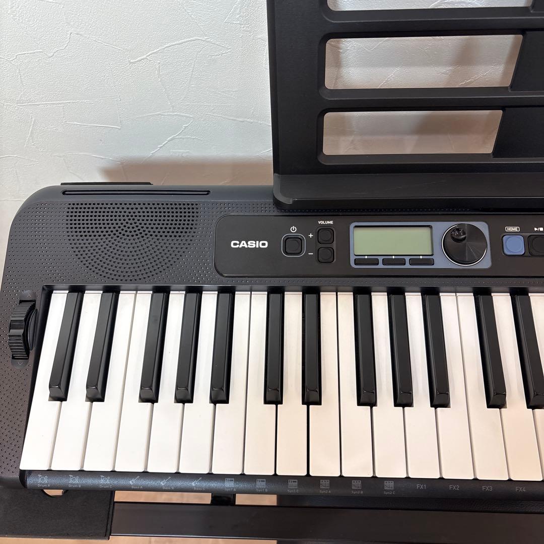 CASIO CT-S300 ブラック 61鍵盤 デジタルキーボード