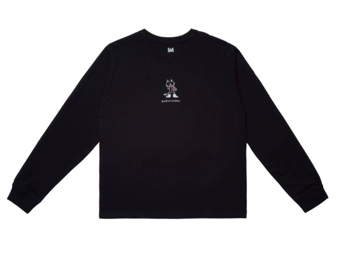 NICOLE Long Sleeve TEE/BLACK バンプ ニコル ロンT