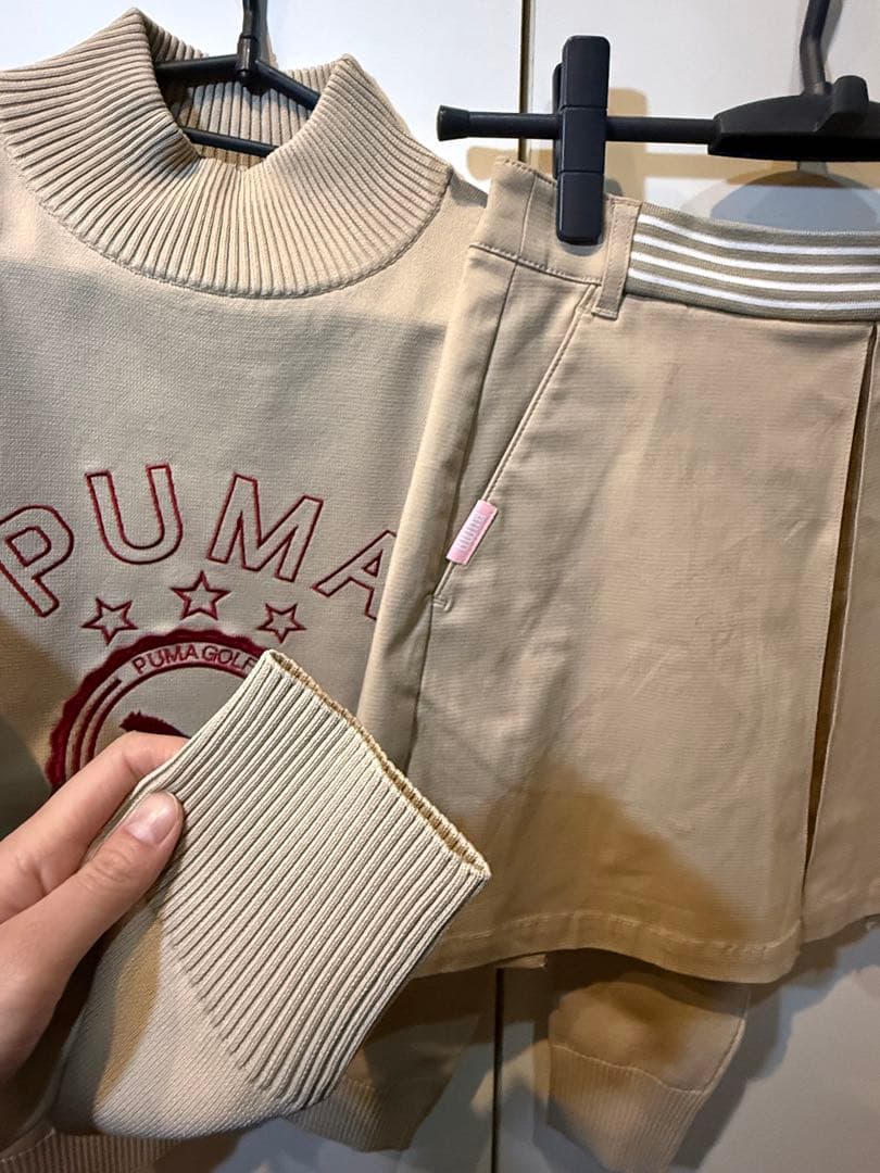 PUMA ベージュセット