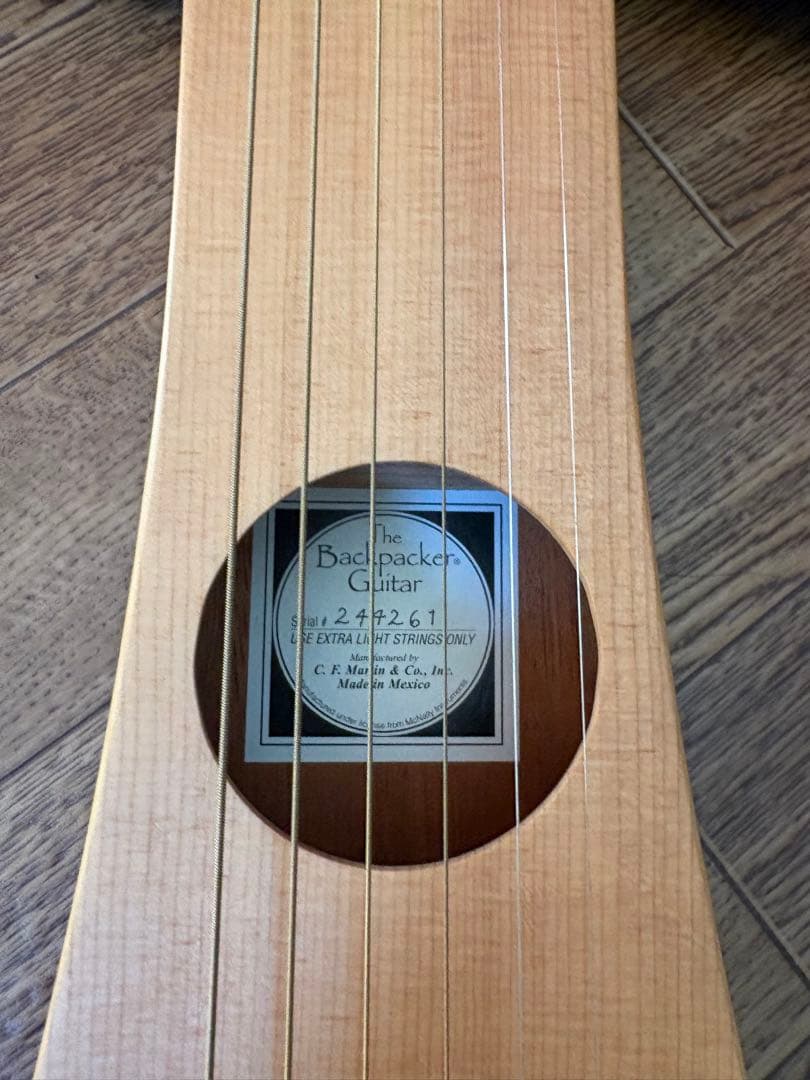 ギター Martin Backpacker Steel String