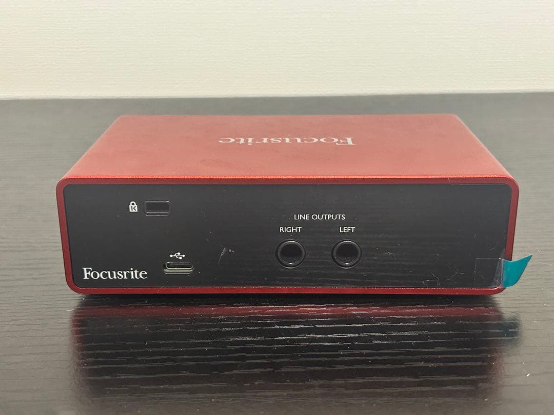 【最終値下げ】Focusrite Scarlett Solo 3rd gen