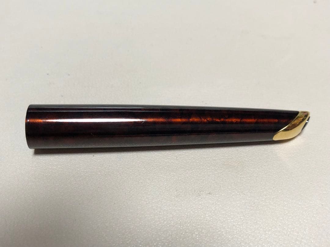 WATERMAN ウォーターマン カレン 万年筆 アンバーシマー 美品