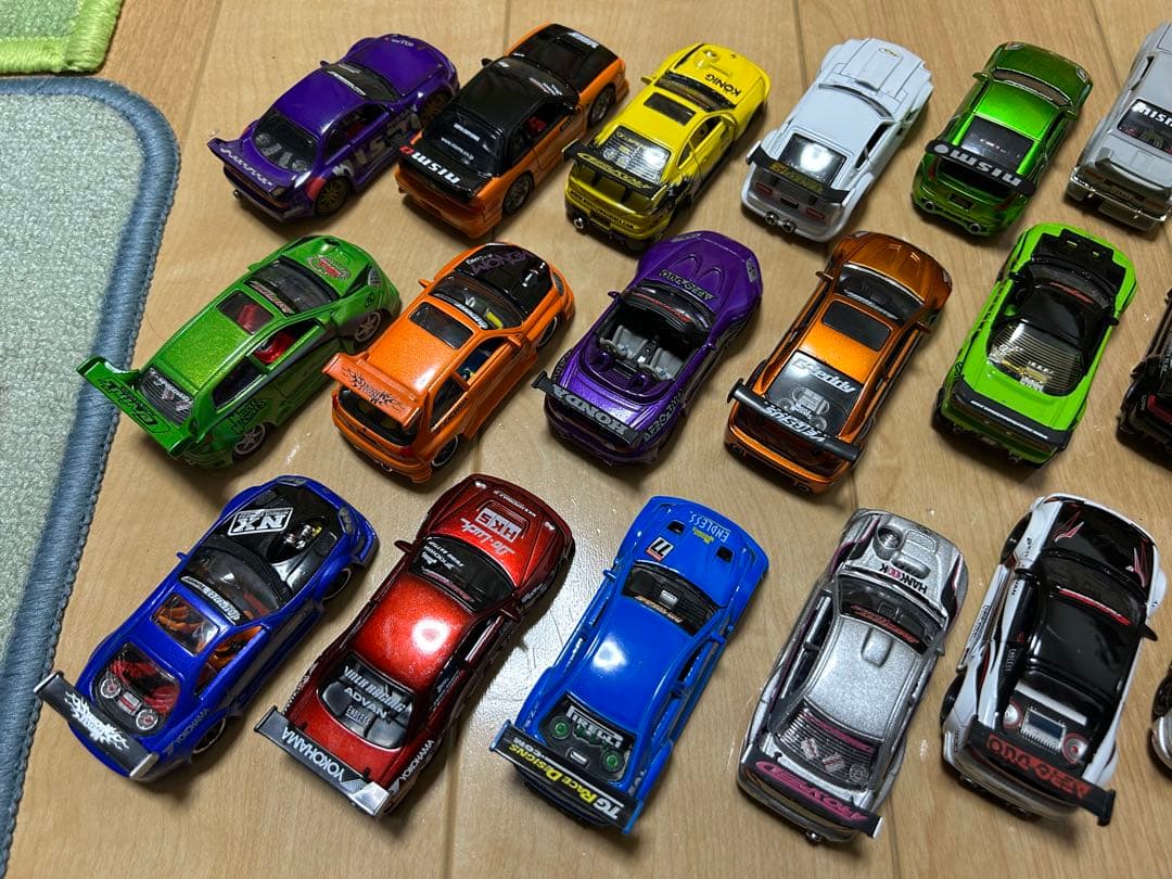 マッスルマシーン　ミニカー　セット