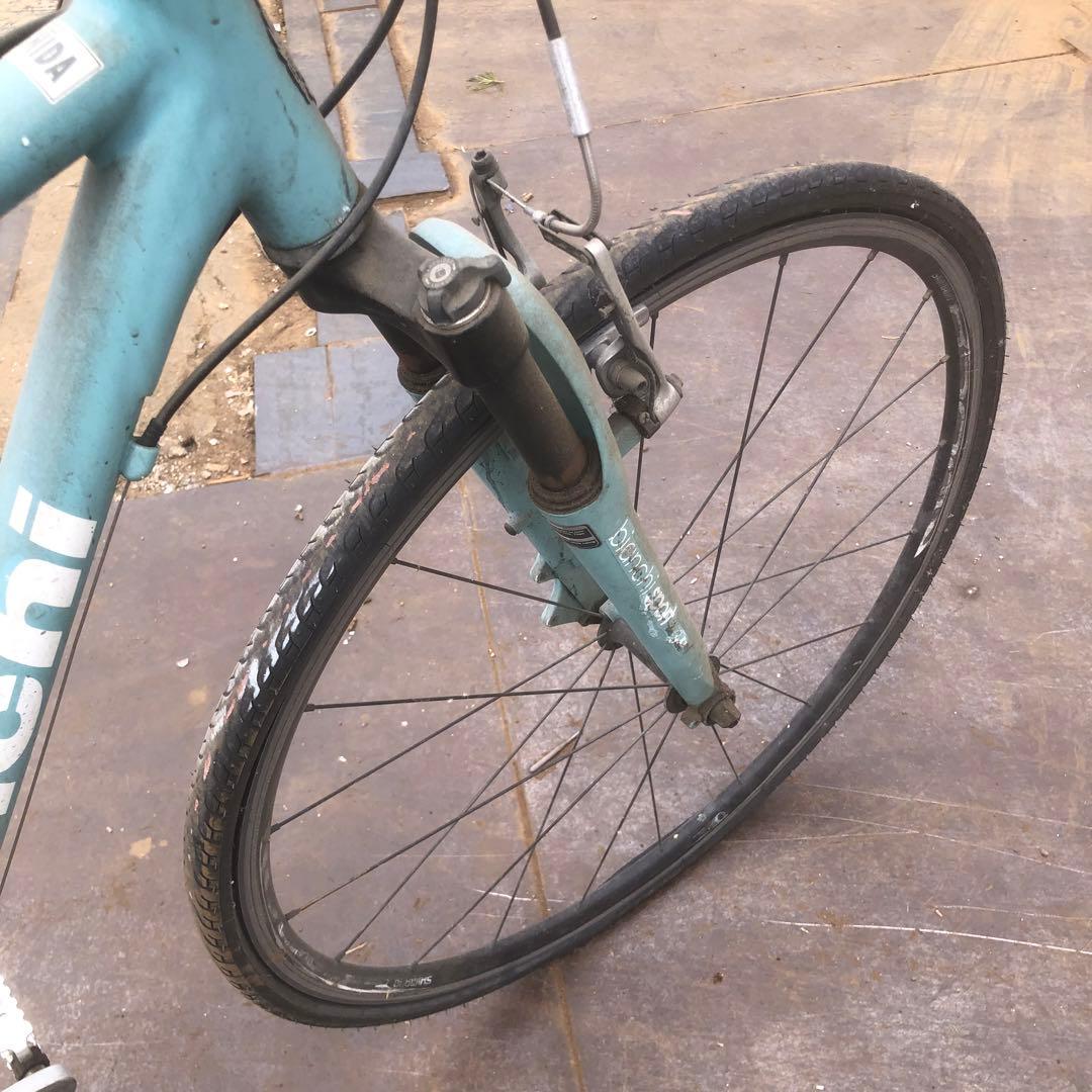 Bianchi クロスバイク 自転車 アルミボディ 48cm