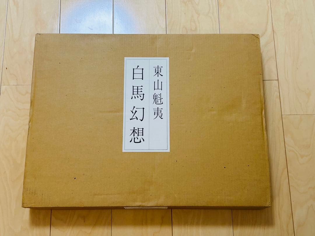 東山魁夷　白馬幻想　限定版　日本経済新聞社