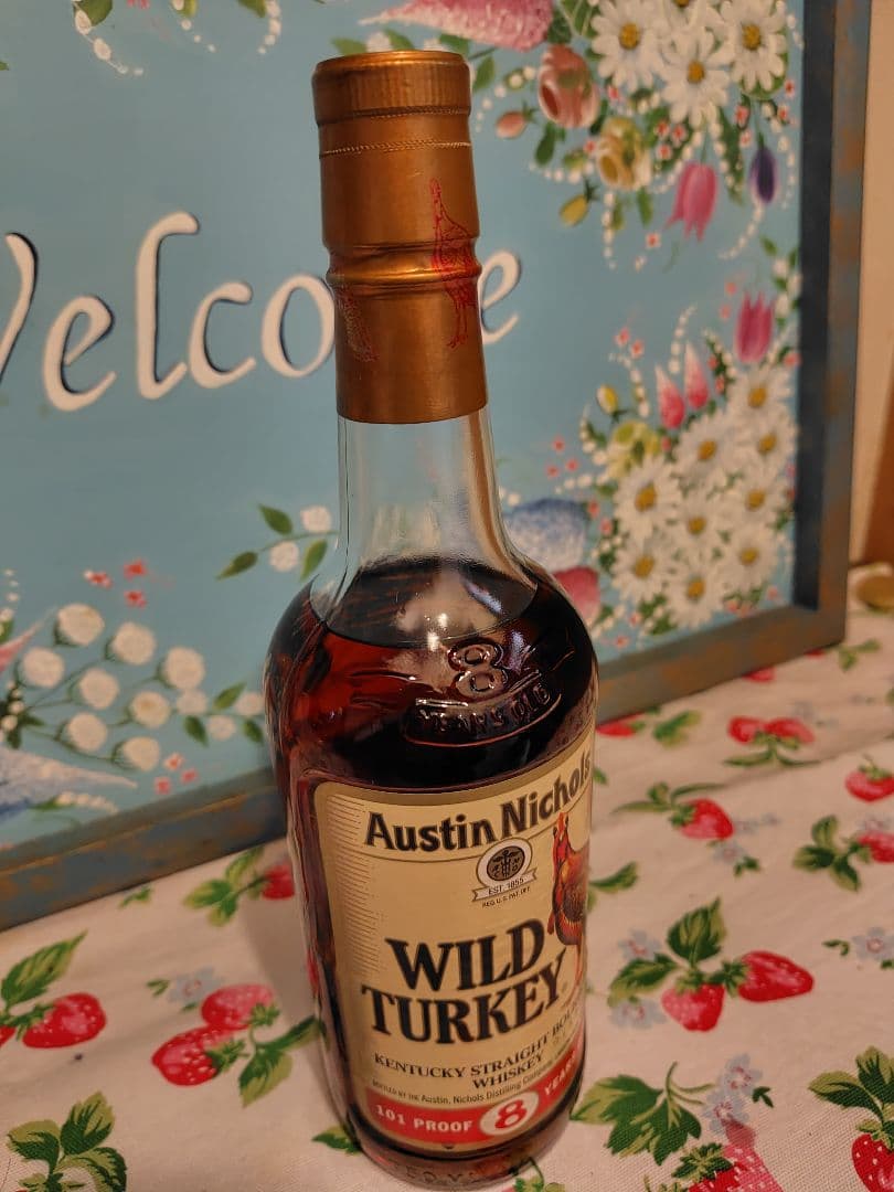 WILD TURKEY 8年　ワイルドターキー　８年　750ml 　旧ボトル