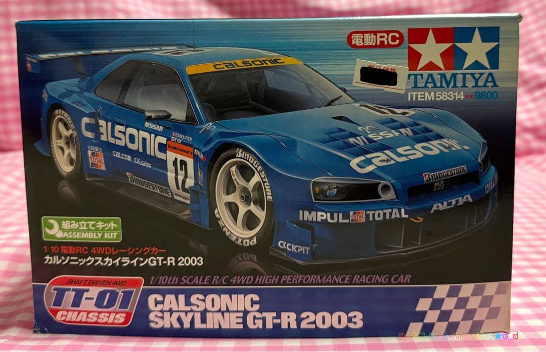 期間限定値下げ中●タミヤ★カルソニックスカイラインGT-R 2003 TT-01