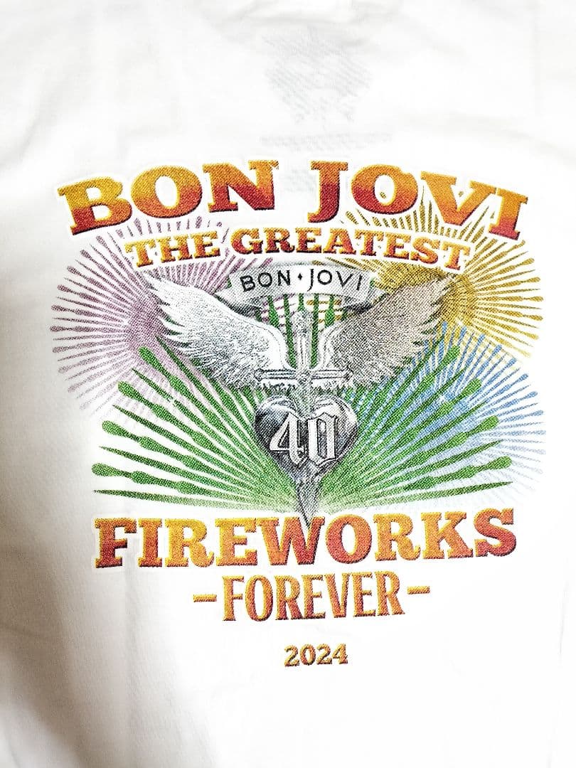 BONJOVI　Fireworks　花火　ピンズ　ボン・ジョヴィ　ボンジョビ