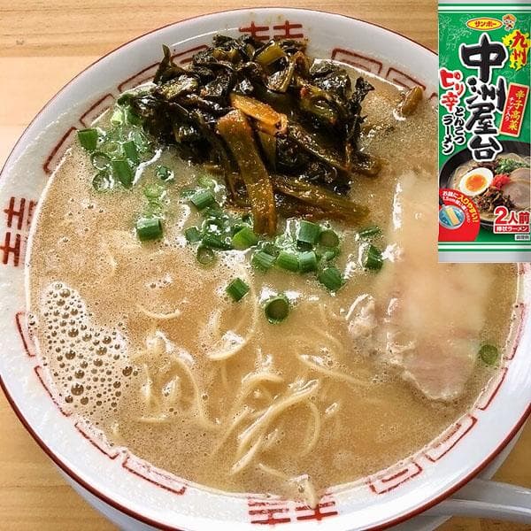 人気ラーメンセット　九州博多　激辛タカナピリ辛3種　豚骨ラーメンセット