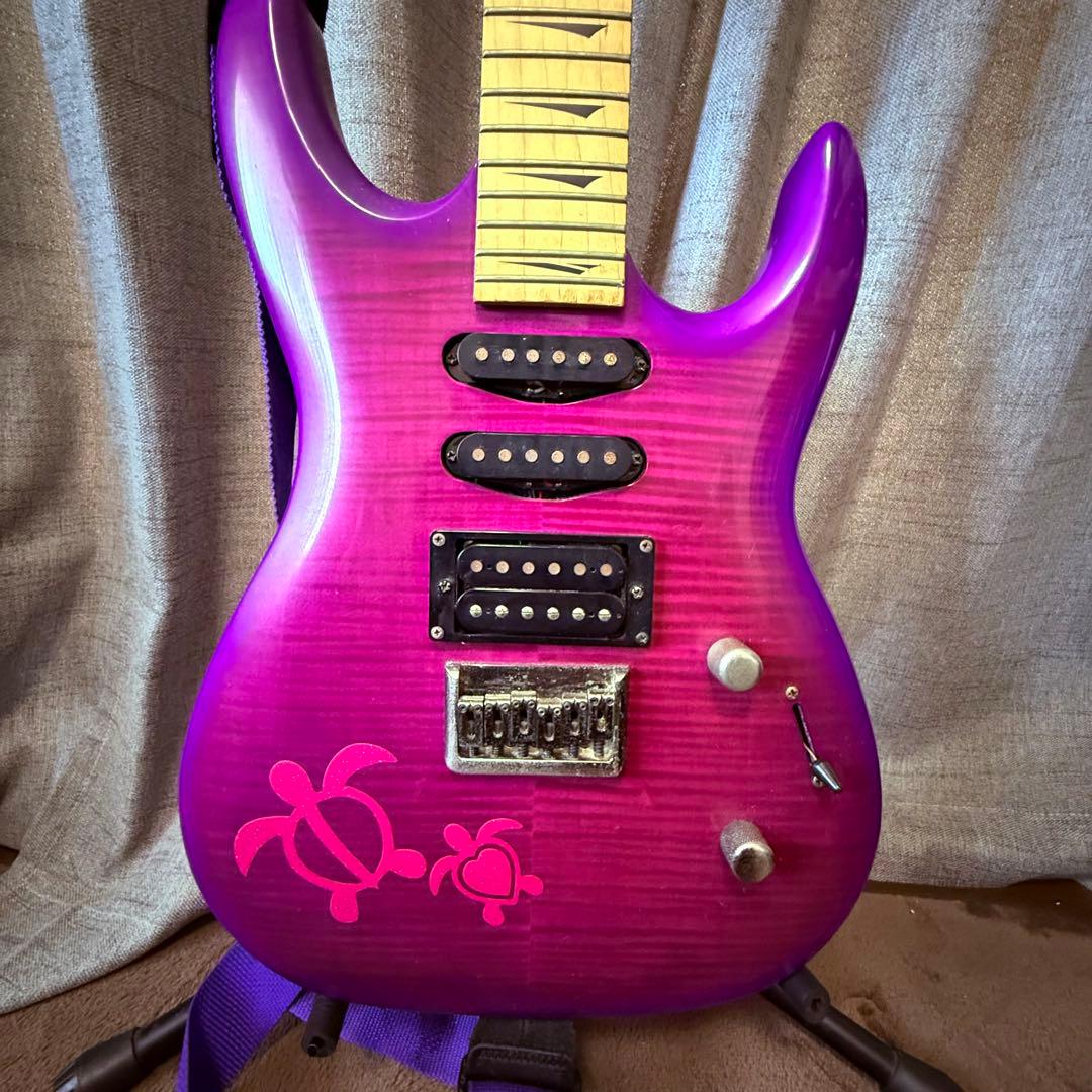 KRAMER striker 211 purpleエレキギター