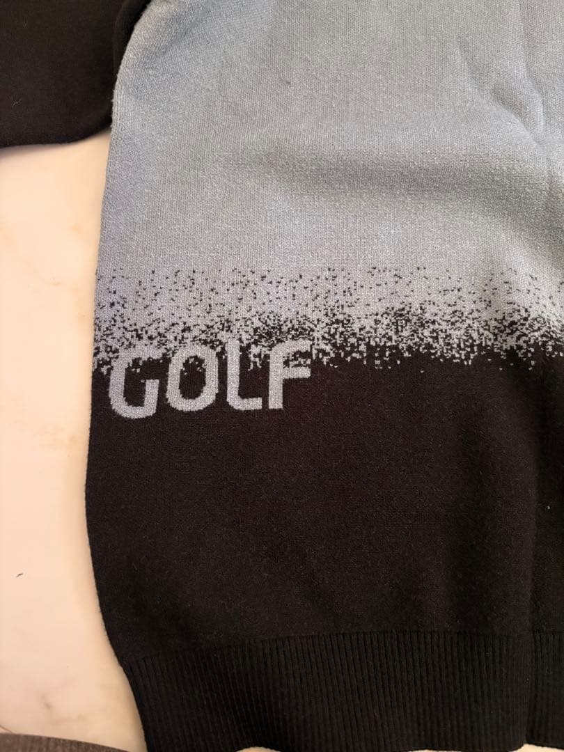 BEAMS GOLF グラデーションニット