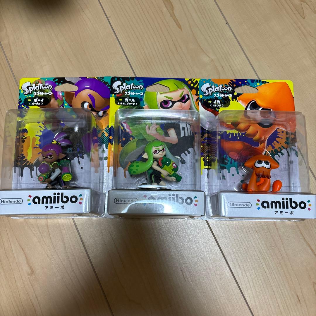 スプラトゥーン　amiibo 未開封