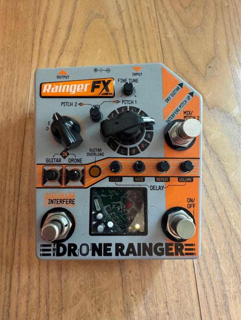 【美品】Rainger FX Drone Rainger ギターエフェクター