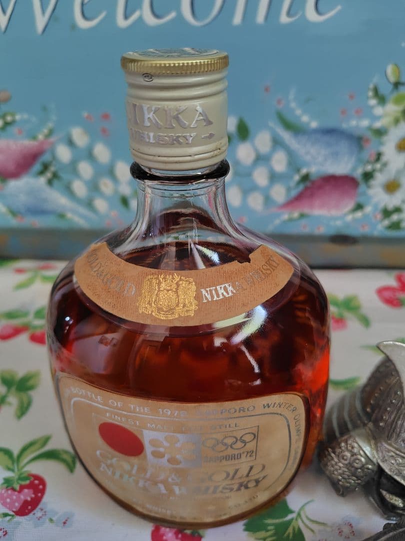 金属製　重い　NIKKA WHISKY ニッカウヰスキー 鎧 兜 侍　G&G