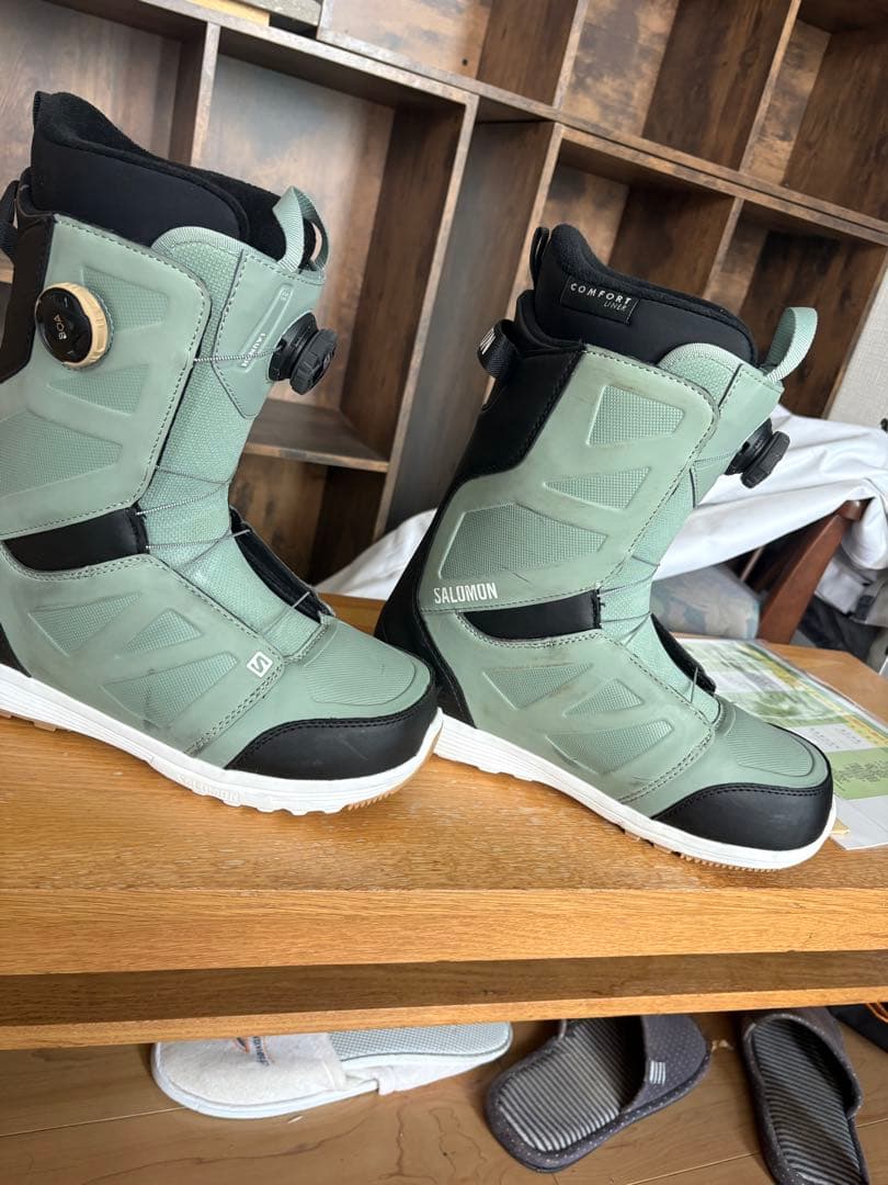 SALOMON launch スノーボードブーツ ミントグリーン