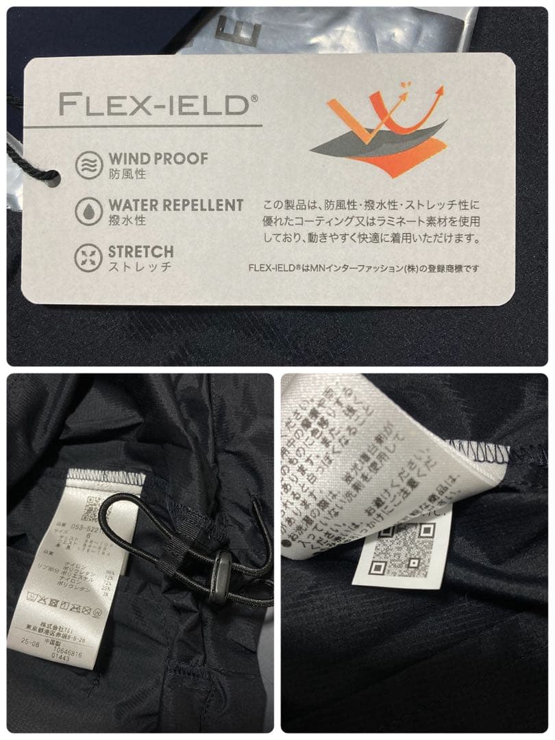 新品 パーリーゲイツ FLEX-IEDストレッチスニードジャック(6)LL/紺