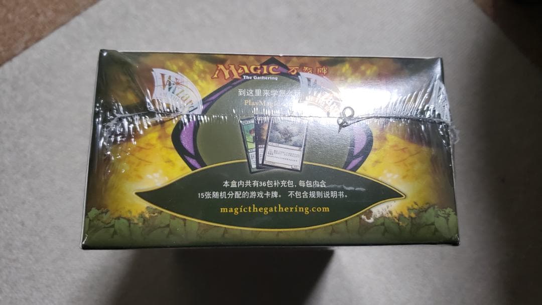 mtg モーニングタイド 簡体字 中国語 1box 未開封 シュリンク付