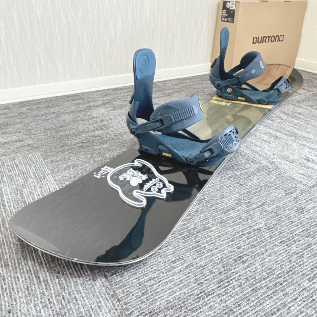 90美品❗️超豪華❗️HEAD×RIDE スノーボードセット★157cm+ビン付