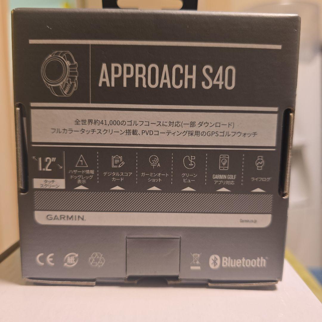 新品未使用！GARMIN ガーミン APPROACH S40 ゴルフウォッチ
